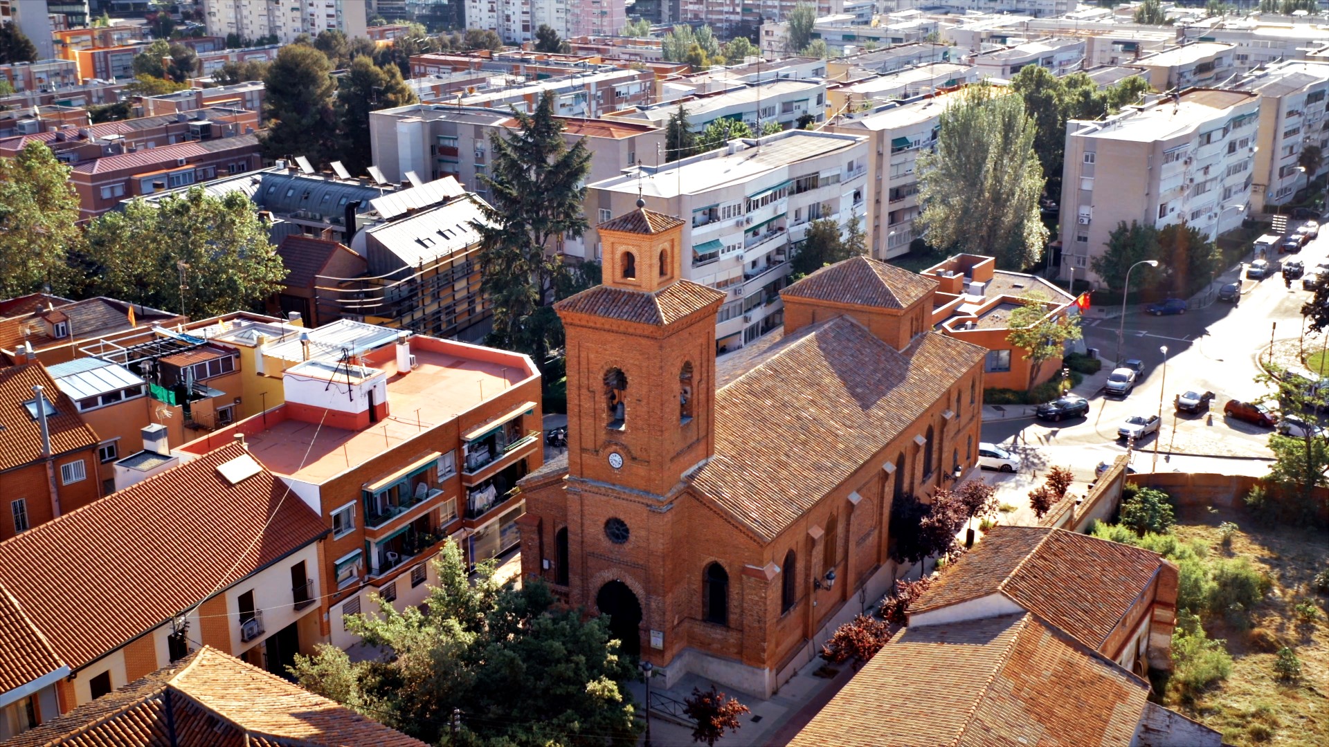 Hortaleza desde el aire